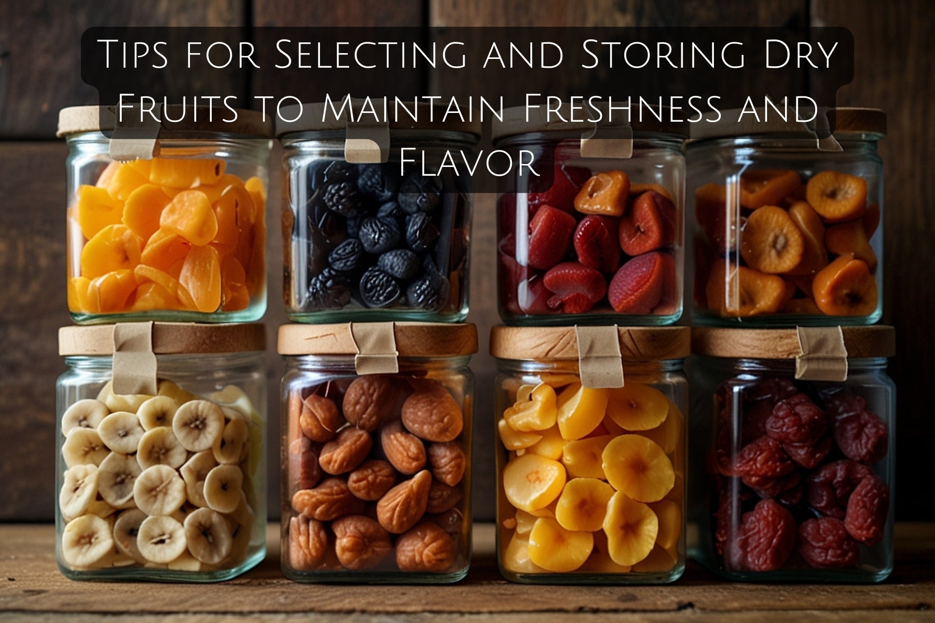 Tips for Selecting and Storing Dry Fruits to Maintain Freshness and Fl ...